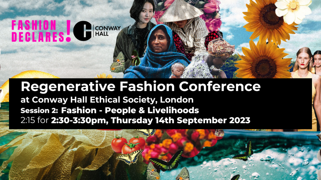 Session 2: Fashion - People & Livelihoods | Fashion Declares